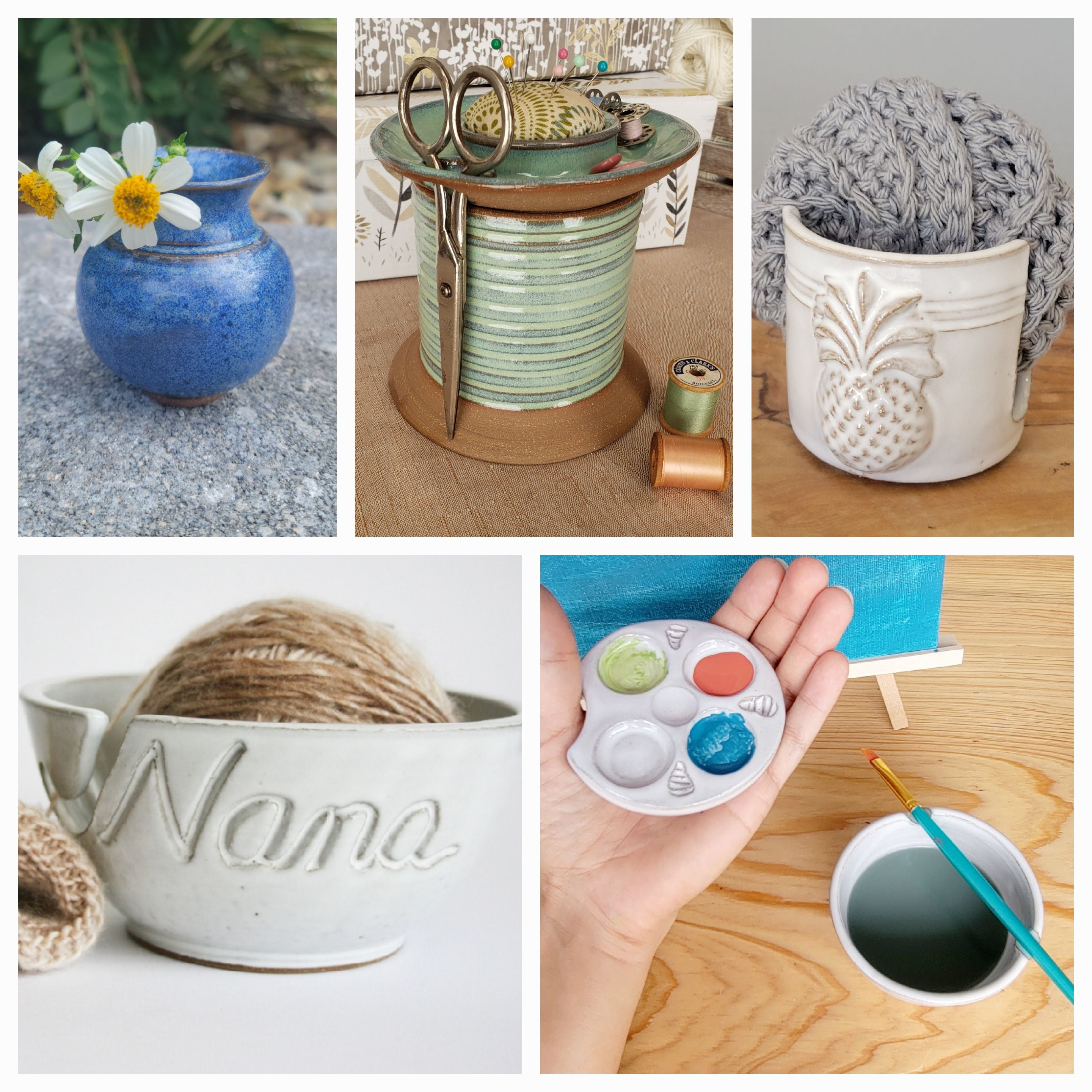 Handcrafted Pottery At The Mud Place, we craft pottery that combines ...